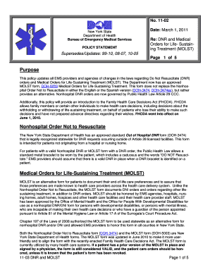 Fillable Online New DNR and MOLST Protocols and Form Fax Email Print ...