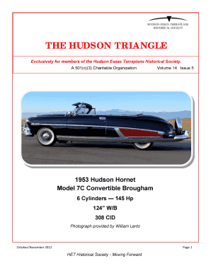 Fillable Online heths THE HUDSON TRIANGLE Fax Email Print - pdfFiller