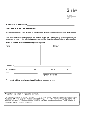 Victorian Statutory Declaration Form Templates - Fillable & Printable ...