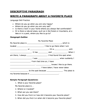 Fillable Online lib vcomsats edu DESCRIPTIVE PARAGRAGH Fax Email Print - pdfFiller