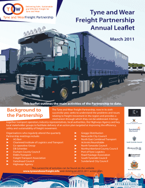 Fillable Online Freight Partnership Fax Email Print - pdfFiller