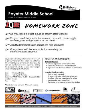 Fillable Online Homework zone - hershbeahsdk12orus Fax Email Print ...