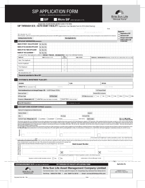 Fillable Online SIP APP LICATION FORM - i-firmbiz Fax Email Print - pdfFiller