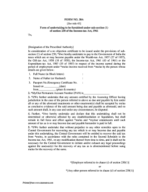 Fillable Online FORM NO 30A Designation of the Prescribed Authority Fax ...