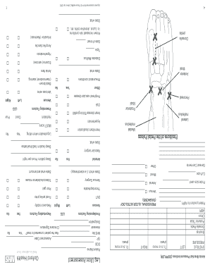 Fillable Online oxfordhealth nhs Leg Ulcer Assessment layout 2 ...