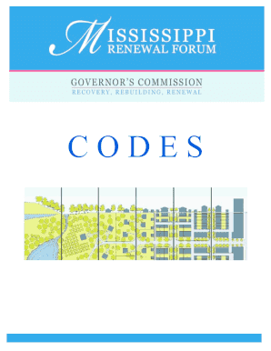 Fillable Online CODES REPORT Mississippi Fax Email Print - pdfFiller