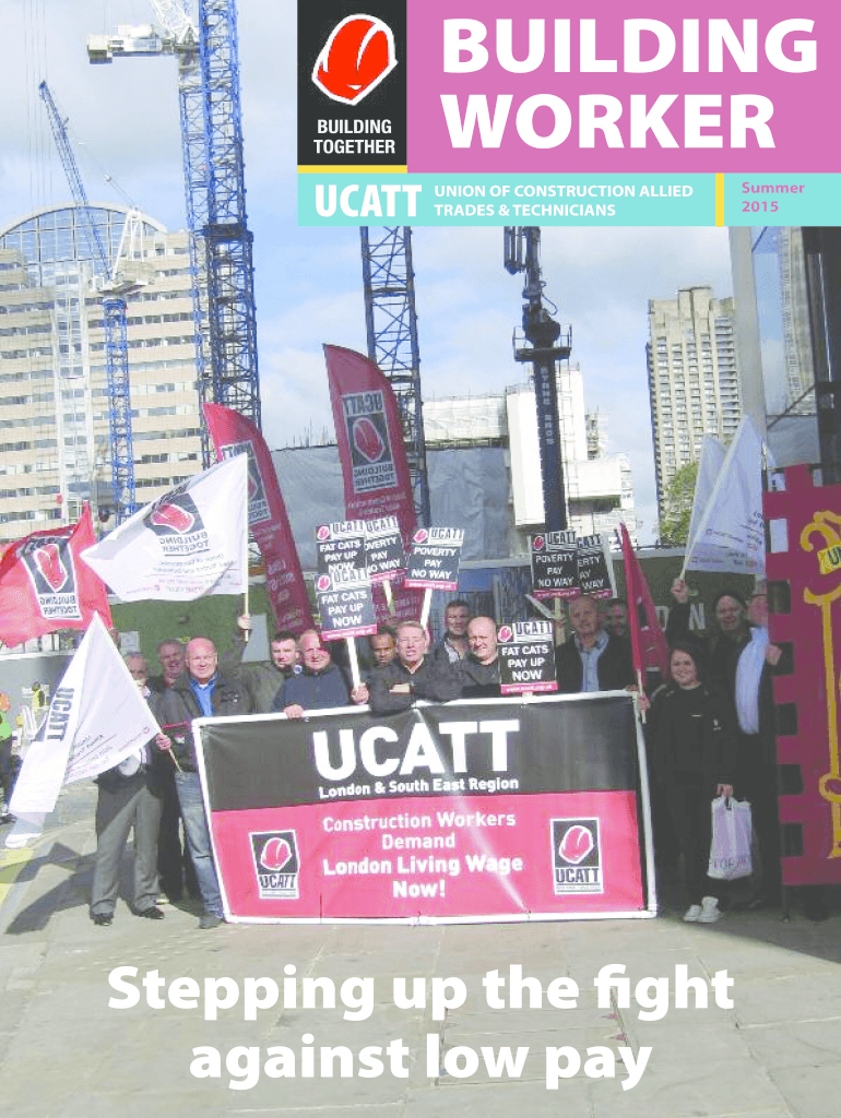 Fillable Online ucatt org 1411 Building Worker template - UCATT Fax ...