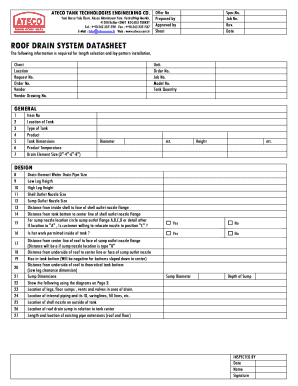 Fillable Online ATECO TANK TECHNOLOGIES ENGINEERING CO Fax Email Print - pdfFiller