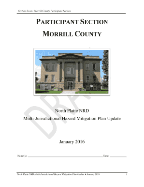 Fillable Online Section Seven Morrill County Participant Section Fax ...