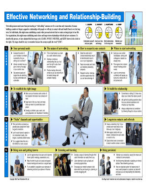 Fillable Online Effective Networking and Relationship-Building Fax ...