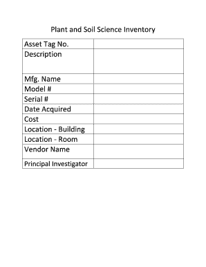 Fillable Online pss okstate Plant and Soil Science Inventory Asset Tag ...