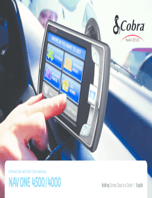 Fillable Online NAV ONE 45004000 Fax Email Print - pdfFiller