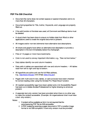 Fillable Online oamp od nih PDF File 508 Checklist Fax Email Print ...