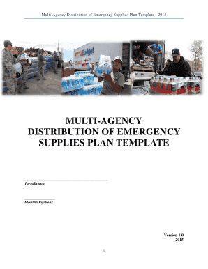 Fillable Online nationalmasscarestrategy Multi-Agency Distribution of ...