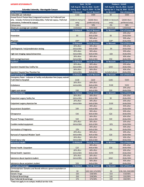 Fillable Online Columbia University - Morningside Campus Fax Email ...