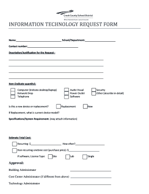 Fillable Online crookcounty k12 or DescriptionJustification for the ...