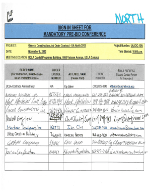 Fillable Online SIGN-IN SHEET FOR Fax Email Print - pdfFiller