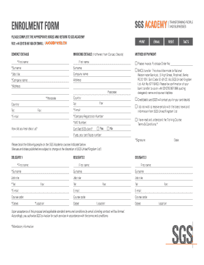 Fillable Online sgs co HOW caN yOU aNd yOUR BUsINess geT THe RIgHT ...