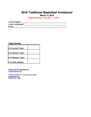 Fillable Online soct 2016 Traditional Basketball Invitational - soctorg ...