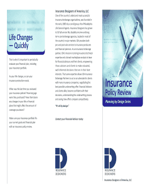 Fillable Online Insurance Designers of America LLC - IDA-KC Fax Email ...
