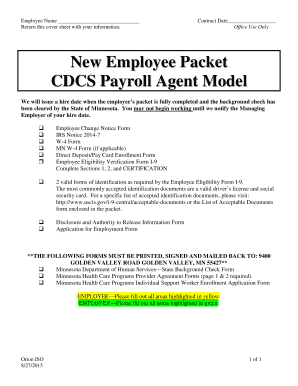 Fillable Online Employee Name Return this cover sheet with your ...