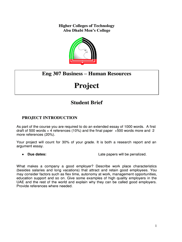 Fillable Online Higher Colleges of Technology - HCT Fax Email Print ...