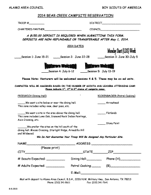 Fillable Online A 15000 DEPOSIT IS REQUIRED WHEN SUBMITTING THIS FORM ...