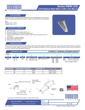 Fillable Online LED Elliptical Wall Wash Coffer Grid Mount - Mobern ...