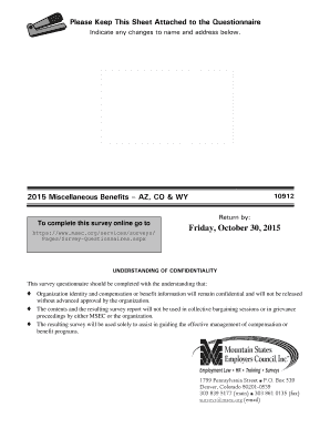 Fillable Online General Information Questionnaire Fax Email Print ...