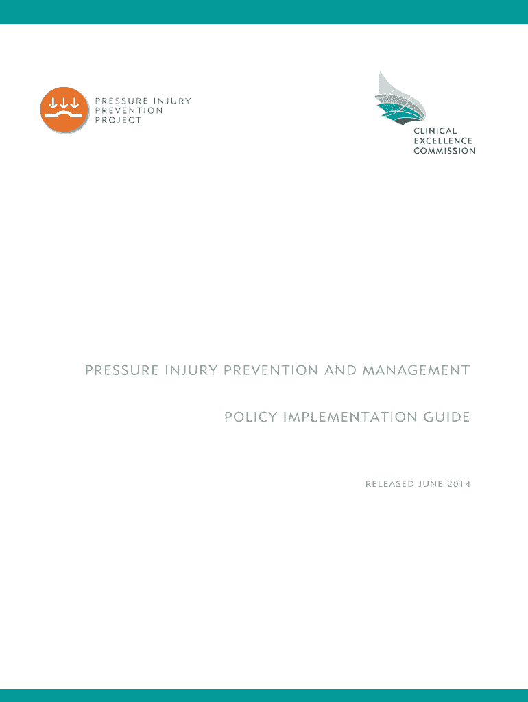 Fillable Online PRESSURE INJURY PREVENTION AND MANAGEMENT POLICY Fax ...