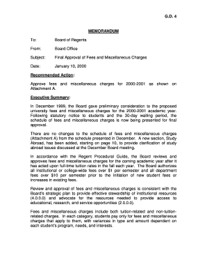 Sample Executive Approval Memo Forms and Templates - Fillable ...