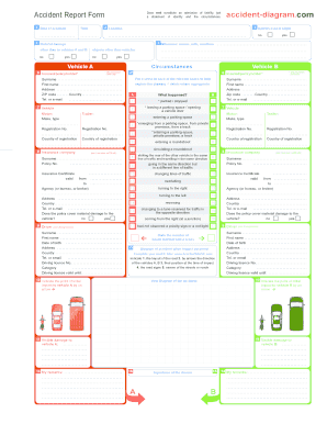 Fillable Online Accident Report Form - Accident Reconstruction Fax ...