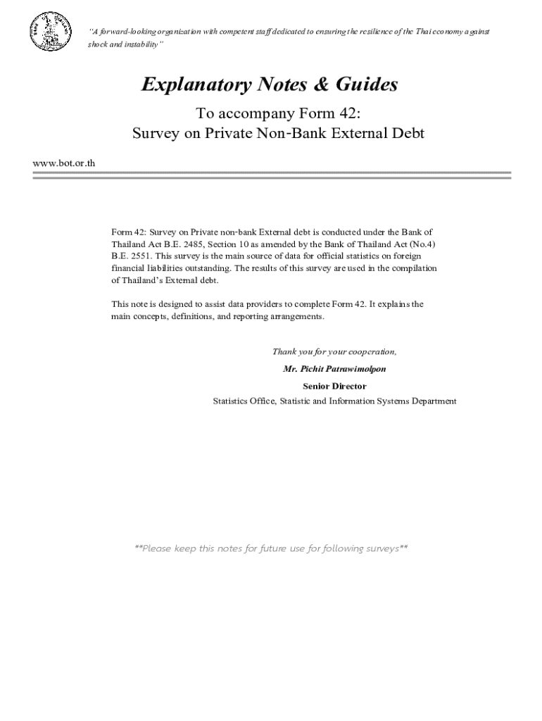 Fillable Online Explanatory Note For Non Bank Private External Debt Fillable Online Explanatory Note For Non Bank Private External Debt