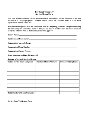 Fillable Online Boy Scout Troop 657 Fax Email Print - pdfFiller