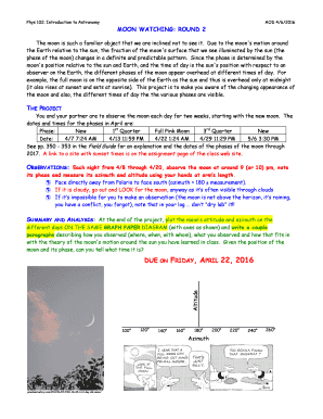 Fillable Online myslu stlawu Moon Project Spring 1995 Project ...