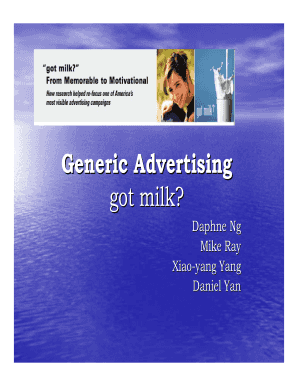 Fillable Online Generic Advertising Fax Email Print - pdfFiller