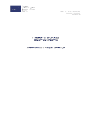 Fillable Online H Security Aspects Letter Fax Email Print - pdfFiller