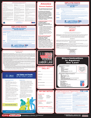 Fillable Online EMPLOYEE RIGHTS AND RESPONSIBILITIES Attention EMPLOYEE ...