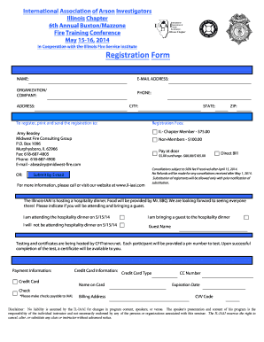 Fillable Online 2 20 2014 Southern Zone Registration Form copypdf Fax ...