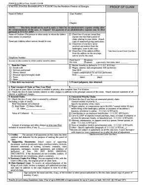 Fillable Online FORM B 1 0OfcialForm10401 GANB Fax Email Print - pdfFiller