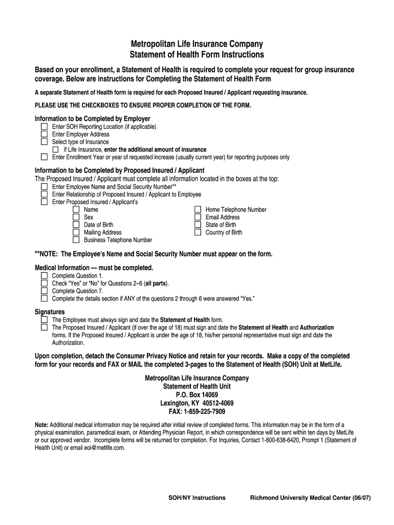 Fillable Online PLEASE USE THE CHECKBOXES TO ENSURE PROPER COMPLETION ...