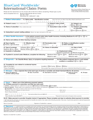 Fillable Online International-claim-form-a4-fillablepdf Fax Email Print ...