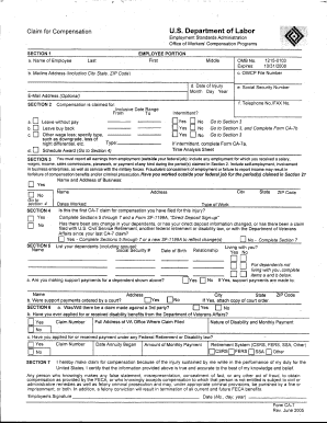 22 Printable sf-1199a owcp Forms and Templates - Fillable Samples in ...