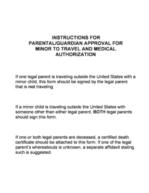 Fillable Online PARENTAL/GUARDIAN APPROVAL FOR Fax Email Print - pdfFiller