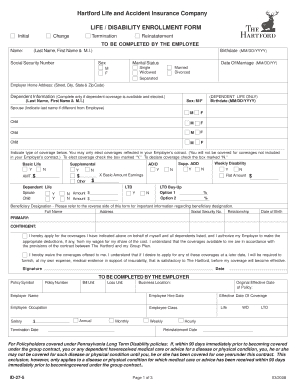 Fillable Online GR-10547-4 Enrollment Form - Advanced Benefit Concepts ...