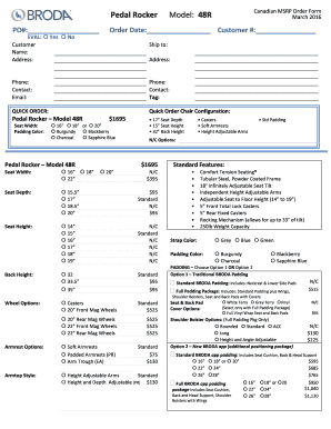 Fillable Online PSOF 02-ORDER-004 48R CDN MSRP ORDER FORM - MAR 16 Fax ...