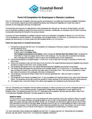 Fillable Online coastalbend Form bIb-b9b Completion for Employees in ...