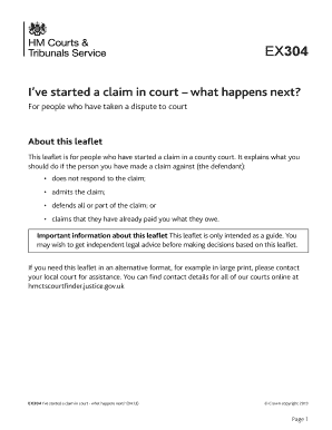 Fillable Online n1claimform co What happens next - N1 Claim Form Fax ...