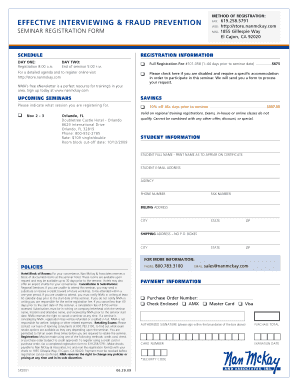 Fillable Online Effective Interviewing Fraud Prevention Fax Email Print ...