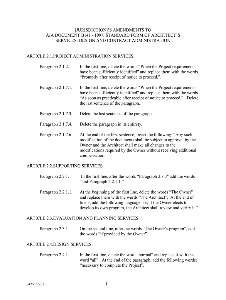 Fillable Online JURISDICTIONS AMENDMENTS TO Fax Email Print - pdfFiller